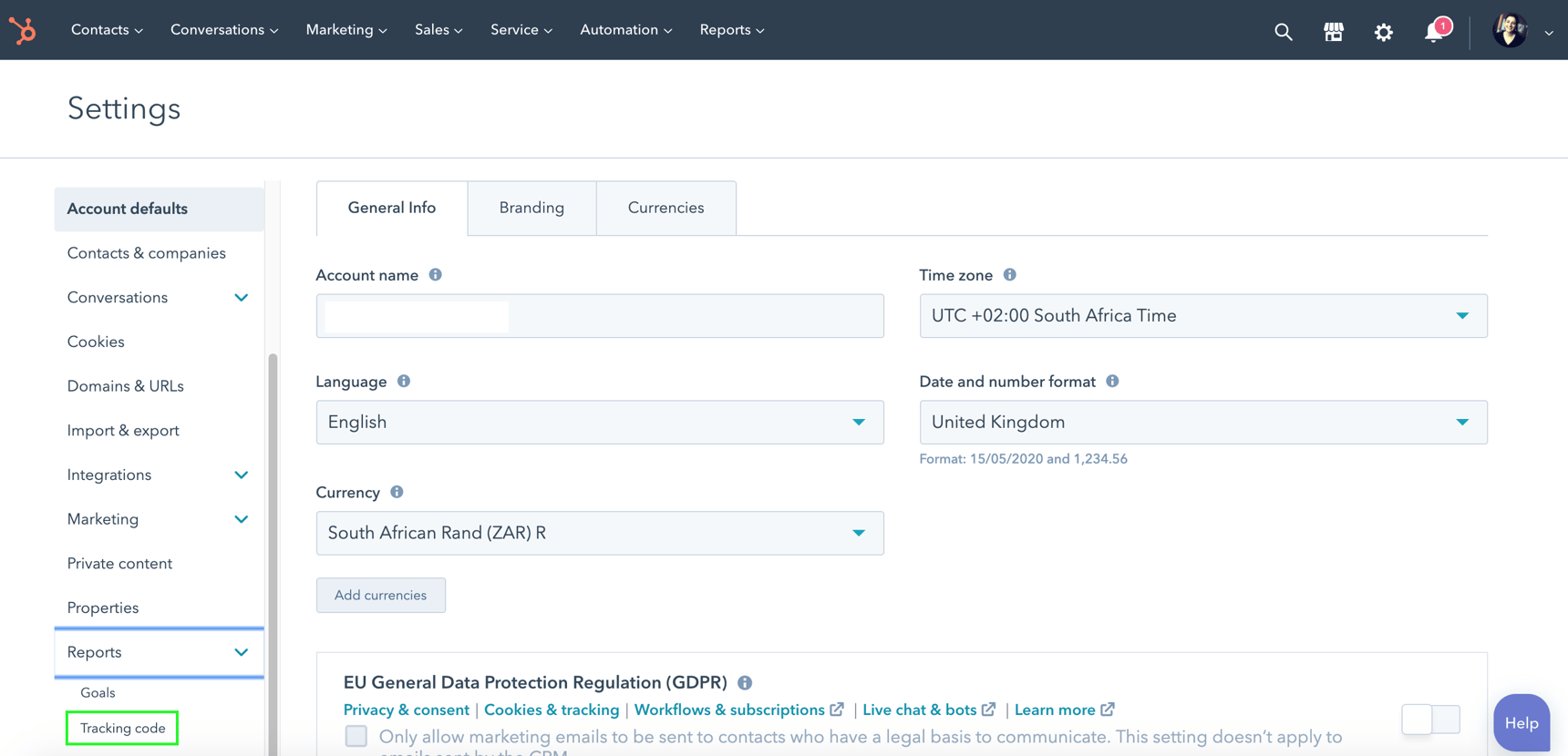 How to add HubSpot and Google Analytics codes to your website